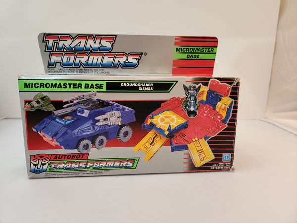 Transformers Generation 1 Micromaster Base Groundshaker (TFVADH7 ...