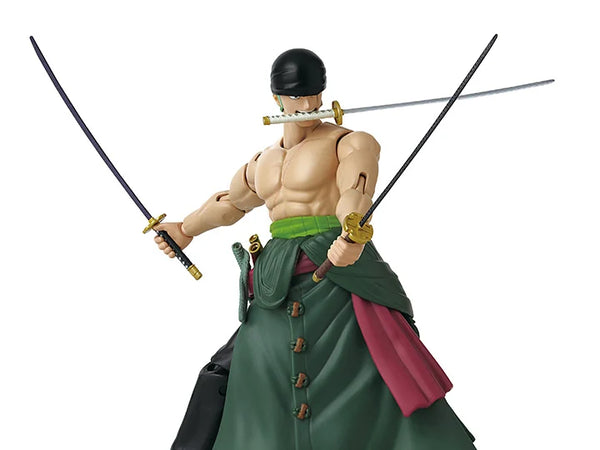 Bandai Anime Heroes One Piece Roronoa Zoro (Three Sword Style) – TFTOYS.CA