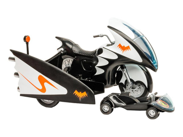 DC Retro Batman 66 Batcycle with Sidecar – TFTOYS.CA