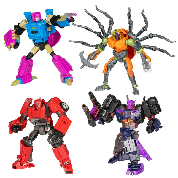 Transformers Legacy: United Versus Multipack 4 pack (Cliffjumper, Tara ...