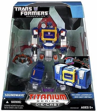 Sound Wave Transformers 1 Transformers Generation One 11CM Soundwave